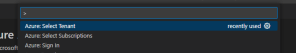 Multiple Azure Tenants and VS Code – All Things Dave